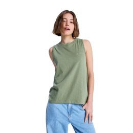 Roxy Damen Tanktop "Better Days"olivgr&uuml;n, Gr. S, Obermaterial: 60% Baumwolle, 40% Polyester., Tops