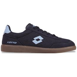 Lotto Damen Sneaker, Gr. 36, blau, Synthetik, unifarben mit Farbeinsatz, Schuhe, - auch in Kindergr&ouml;&szlig;en erh&auml;ltlich