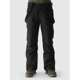 4F Herren Skihose "TROUSERS FNK", schwarz, Gr. XL, unifarben, Web, Obermaterial: 100% Polyester. Futter: 100% Polyester. Wattierung: 100% Polyester,