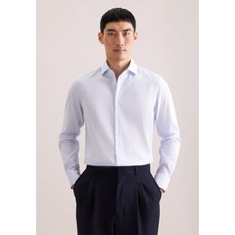 Seidensticker Herren Businesshemd "Schwarze Rose"hellblau, Gr. 39, gestreift, 100% Baumwolle, Hemden, X-Slim 1/1 Kentkragen Gestreift