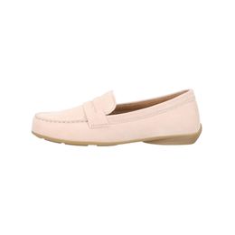 Gabor Damen Slipper "Gabor Halbschuhe Leder", Gr. 39, beige, Leder, Schuhe