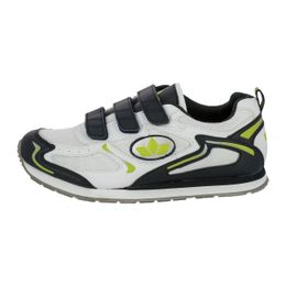 Lico Herren Laufschuh "Sportschuh Nelson V", Gr. 43, schwarz-wei&szlig;, Synthetik, Schuhe