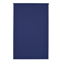 Seitenzugrollo GOOD LIFE, B:82cm H:180cm, blau, Polyester, Rollos, "Amelie", 1 St&uuml;ck