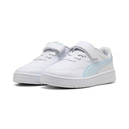 Puma Damen Sneaker "COURT LALLY AC+ PS", Gr. 32, wei&szlig;, Synthetik, Schuhe, f&uuml;r Kinder