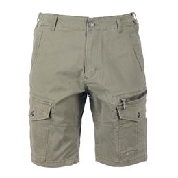 Top Gun Herren Shorts "TG25006", gr&uuml;n, Gr. 30, Obermaterial: 98% Baumwolle; 2% Elastan, Hosen