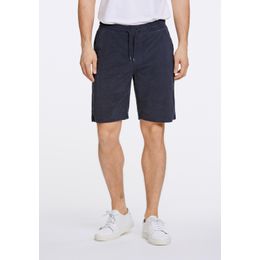LINDBERGH Herren Shorts "Freizeitshorts Relaxed Fit", blau, Gr. M, unifarben, Obermaterial: 80% Baumwolle, 20% Polyester, Hosen