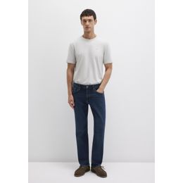 T-Shirt Mavi "Mavi PRINTED TEE", Herren, Gr. L, antarctica, 100% Baumwolle, normal normal, Rundhals, Shirts T-Shirt, Basic Tee