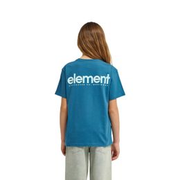 Element Kinder T-Shirt "Lowcase", blau, Gr. 16, Obermaterial: 100% Baumwolle., Shirts