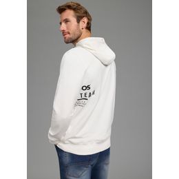 Kangaroos Herren Kapuzensweatjackesanftes wei&szlig;, Gr. XL, angeraute Sweatware, Obermaterial: 60% Baumwolle, 40% Polyester. Kapuzenfutter: 100%