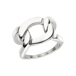Jobo Damen Fingerring, 56, Edelstahl, silber, Edelstahl, Fingerringe, Edelstahl breit