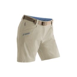 Maier Sports Damen Funktionsshorts "Lulaka Shorts", braun, Gr. 38, 90% Polyamid, 10% Elasthan, Hosen, Damen Shorts, kurze Wanderhose, Outdoorhose mit