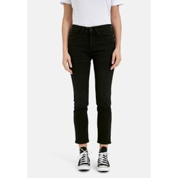Smith & Soul SMITH & SOUL Damen Slim-fit-Jeansschwarz, Gr. 33, clean, unifarben, Denim/Jeans, Obermaterial: 94% Baumwolle, 6% Elasthan, Jeans, Mid Rise