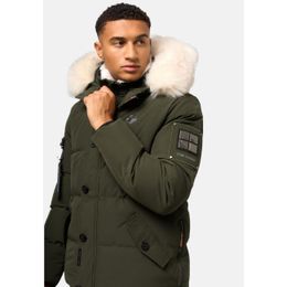STONE HARBOUR Herren Winterjacke "Halvaar", gr&uuml;n, Gr. XXL, Oberstoff: 100% Polyester; Futter: 100% Polyester; Wattierung: 100% Polyester;