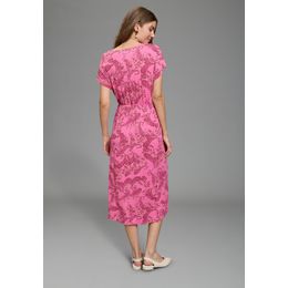 Laura Scott Damen Sommerkleidpink, gemustert, Gr. 40, Paisley, Jersey, Obermaterial: 95% Viskose, 5% Elasthan, Kleider, mit Paisley-Optik, aus