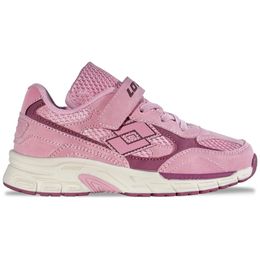 Lotto Kinder Sneaker, Gr. 25, pink, Kunstfaser, Synthetik, Schuhe, - in kinderfu&szlig;gerechter Passform