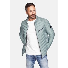NEW CANADIAN Herren Steppjacke, grau, Gr. 27, unifarben, 100% Polyester, Jacken, mit wasserabweisender Funktion