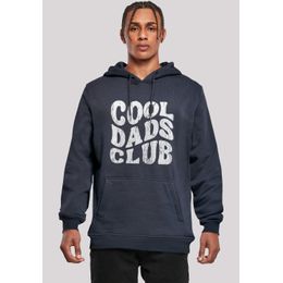 F4NT4STIC Herren Kapuzenpullover "Cool Dads Club Vintage Vatertags Design f&uuml;r V&auml;ter", blau, Gr. S, Obermaterial: 65% Baumwolle, 35% Polyester,
