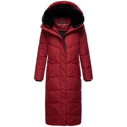 Navahoo Damen Steppmantel "Hingucker XIV", rot, Gr. XS, Obermaterial: 100% Polyester. Futter: 100% Polyester. Wattierung: 100% Polyester, M&auml;ntel,