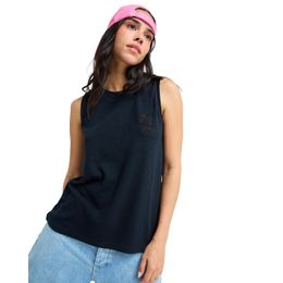Roxy Damen Tanktop "Better Days"anthrazit, Gr. S, Obermaterial: 60% Baumwolle, 40% Polyester., Tops