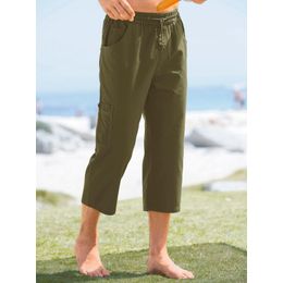 CLASSIC Herren Trainingshose, gr&uuml;n, Gr. 56, unifarben, 100% Baumwolle, Hosen