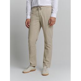 NO EXCESS Herren Chinohose "NO EXCESS Leinenhose", beige, Gr. XXL, 55% Leinen, 45% Baumwolle, Hosen