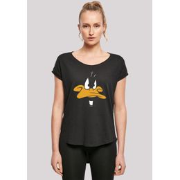 F4NT4STIC Damen T-Shirt "Looney Tunes Daffy Duck Big", schwarz, Gr. XS, Obermaterial: 100% Baumwolle, Shirts, Print