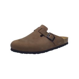 Josef Seibel Herren Pantolette "Josef Seibel Pantoletten Leder", Gr. 48braun, Leder, Schuhe