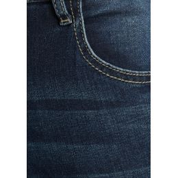 Arizona Damen Bootcut-Jeans "Ultra-Stretch", blau, Basic, Gr. 36, Denim/Jeans, Obermaterial: 74% Baumwolle, 24% Polyester, 2% Elasthan, Jeans,
