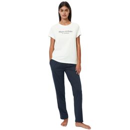 Marc O'Polo MARC O'POLO Damen Unterziehshirt "Mix & Match Cotton-Woven", Gr. L, wei&szlig;, Obermaterial: 100% Baumwolle, bedruckt, unifarben, Unterhemden, mit