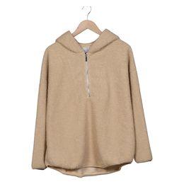 Zwillingsherz Kapuzenpullover Damen Gr&ouml;&szlig;e L Second Hand beige