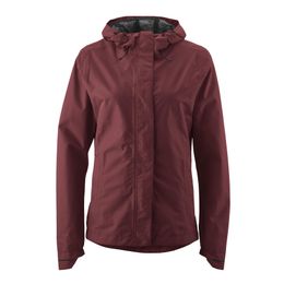 Gonso Damen Fahrradjacke "SAVE JACKET ESSENTIAL W", rot, Gr. 38, 100% Polyester, Jacken, Damen Regenjacke wind- und wasserdicht, Radjacke mit Kapuze
