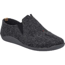 Josef Seibel Damen Hausschuh "Vinny 05, anthrazit", Gr. 37, grau, Obermaterial: 100% Textilmaterial TEXMAT., Schuhe
