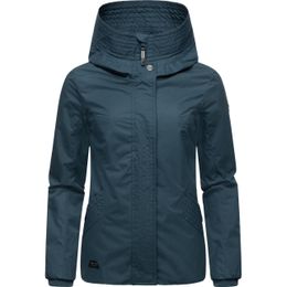 Ragwear Damen Outdoorjacke "Vannesa", blau, Gr. XXXL, Au&szlig;enmaterial: 100% Polyester; Innenfutter: 100% Polyester, Jacken, Wasserdichte Damen