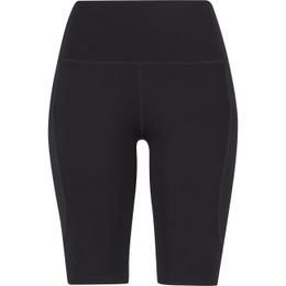Urban Classics Damen Radlerhose "Urban Classics Ladies Cycling Short Ladies Cycling Short"schwarz, Gr. XS, unifarben, 80% Nylon, 20% Elasthan, Hosen