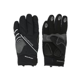 Endurance Damen Fahrradhandschuhe "Amiens", schwarz, Gr. XL, unifarben, 70% Polyester, 10% Nylon, 10% Elasthan, 10% Polyurethan, Handschuhe, mit