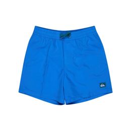 Quiksilver Kinder Badeshorts "Everyday Solid Volley 14"", blau, Gr. 16, Obermaterial: 100% Microfaser;, Badehosen