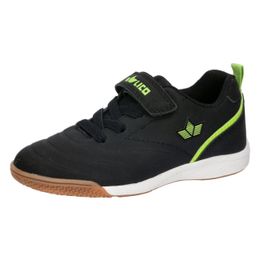 Lico M&auml;dchen Hallenschuh "Sportschuh Marlin VS", Gr. 39, schwarz, Synthetik, Schuhe