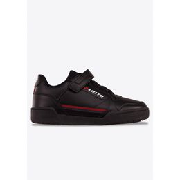 Lotto M&auml;dchen Sneaker, Gr. 26, schwarz, Synthetik, Schuhe, - vielseitig zu kombinieren