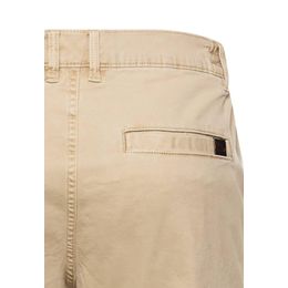 Camel Active Herren Cargohose, beige, Gr. 33, unifarben, Web, Obermaterial: 97% Baumwolle, 3% Elasthan, Hosen, mit Stretch