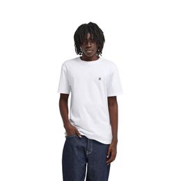 Element Herren Sporttop "Icon Embroidery", wei&szlig;, Gr. XS, Obermaterial: 100% Baumwolle., Tops