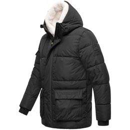 STONE HARBOUR M&auml;dchen Winterjacke "Lauroo XX", schwarz, Gr. XXL, Obermaterial: 100% Polyester. Innenfutter: 100% Polyester. Wattierung: 100%