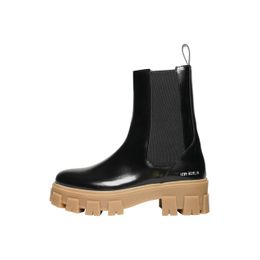N91 Damen Schn&uuml;rboots "Style Choice MN", Gr. 38, schwarz, Leder, Schuhe