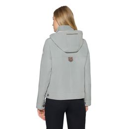 Gil Bret Damen Outdoorjacke, grau, Gr. 38, unifarben, Web, Obermaterial: 100% Polyester, Jacken, mit Kapuze