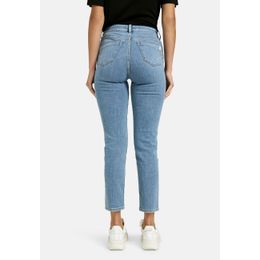 Smith & Soul SMITH & SOUL Damen Slim-fit-Jeanslight denim, Gr. 27, clean, unifarben, Denim/Jeans, Obermaterial: 94% Baumwolle, 6% Elasthan, Jeans, Mid Rise