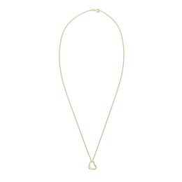 Elli Premium Necklace 'Herz' female Gold size 45