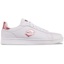 Lotto Damen Sneaker, Gr. 40, pink, Synthetik, clean, Schuhe, - mit chiquen Kontrast-Details