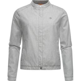 Ragwear Damen Kurzjacke "Malawi Denim", grau, Gr. L, Obermaterial: 60% Baumwolle, 40% Viskose. Innenfutter: 100% Polyester, Jacken, Leichte