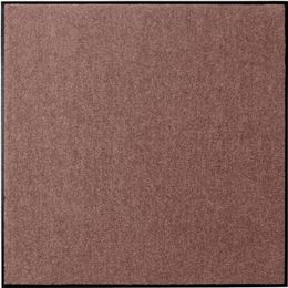 Fu&szlig;matte Salonloewe, B:115cm H:7mm L:115cm, braun, Polyamid, Au&szlig;enbereich, Teppiche