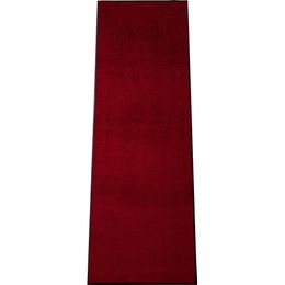 Fu&szlig;matte Salonloewe, B:60cm H:7mm L:180cm, rot, Kunstfaser, Polyamid, Flur, Teppiche
