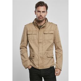 Brandit Herren Allwetterjacke "Brandit Herren Britannia Jacket", beige, Gr. XL, unifarben, 100% Baumwolle, Jacken